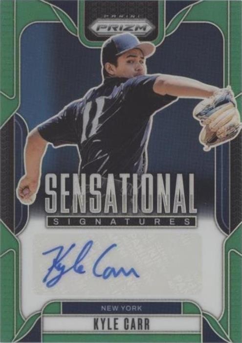 2025 Panini Prizm - Sensational Signatures Kyle Carr, Kyle Carr #SS-KC ...