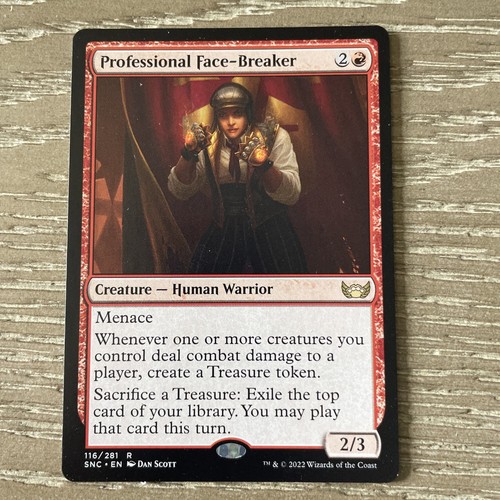 Professional Face-Breaker Streets of New Capenna MTG NM Magic: The ...