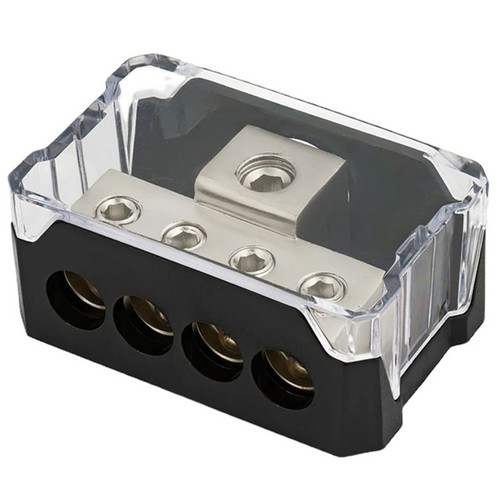 Car Audio Amp 0 Gauge In Out Power Ground Wire Splitter Distribution ...