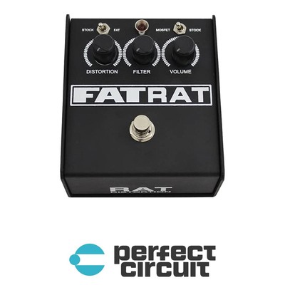 Pro Co FAT RAT Distortion Pedal EFFECTS - NEW - PERFECT CIRCUIT | eBay