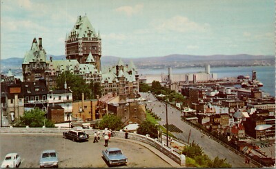 Postcard Quebec City Canada - Beautiful Panorama from Cape Diamond | eBay