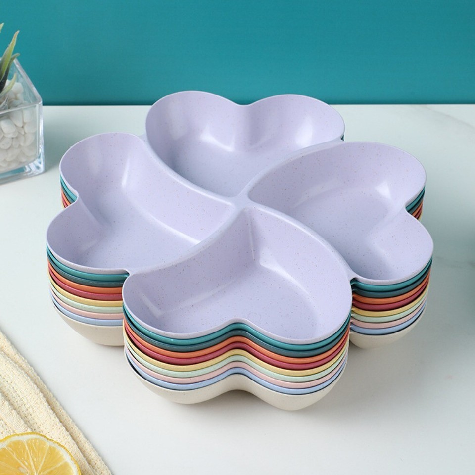 Divided Party Snack Plate Appetizer Serving Platter Nuts Dish Food ...