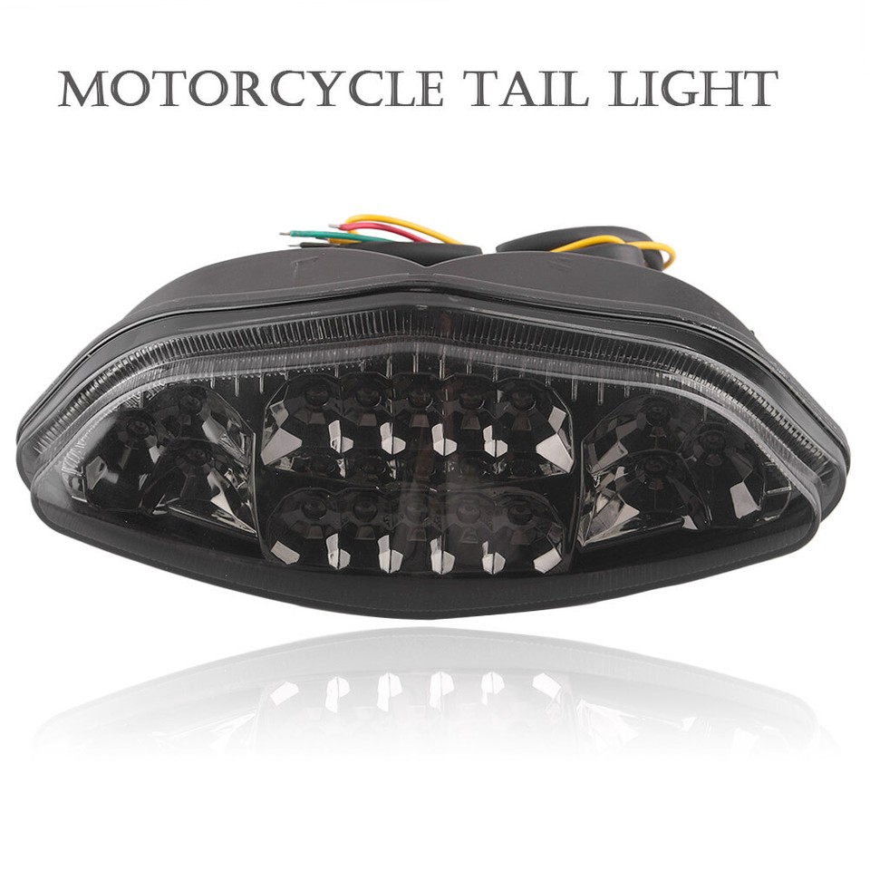 Integrated LED Turn Signals Taillight for V Strom DL650 04 05 06 07 08 ...