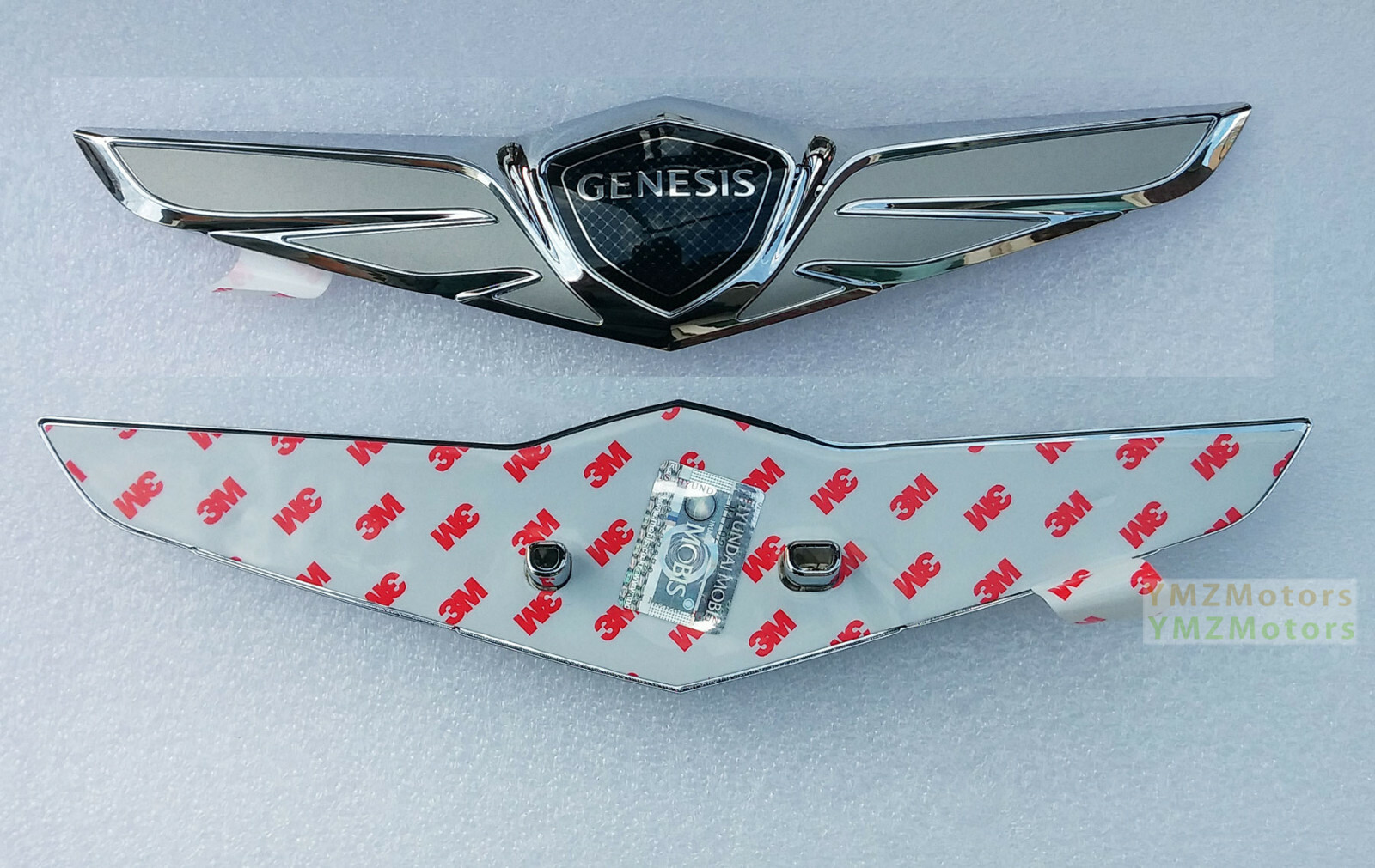 New OEM Front & Rear Wing Emblem 2p Set for Hyundai Genesis Sedan G80 ...