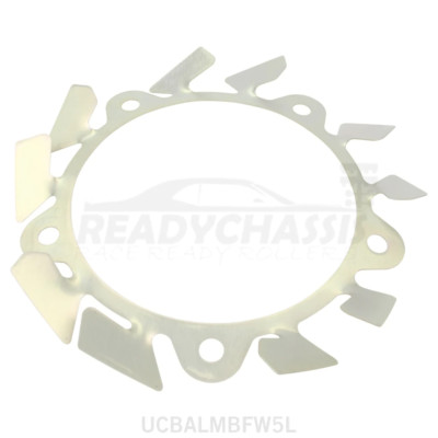 Ultra Cool Brake Fan - LH Aluminum Wide 5 ALMBFW5L | eBay