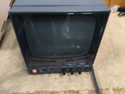 SONY PVM-91 CRT800 Vintage Black and White CRT Video Monitor | eBay