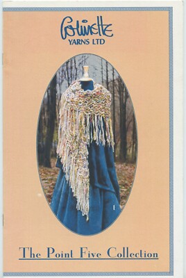 COLINETTE Knitting Pattern Booklet - The Point Five Collections - 5 ...