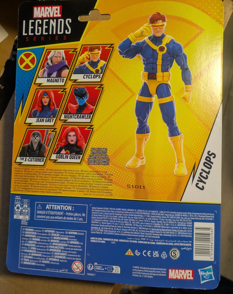 Cyclops Marvel Legends series 97 Figure Brand new sealed | eBay UK