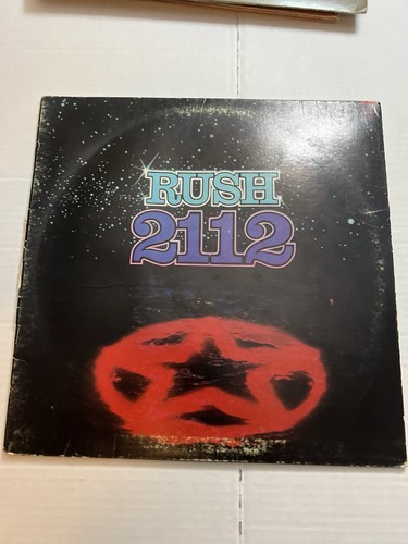 RUSH 2112 Vintage Vinyl LP Record VG+ With Insert Legendary Album | eBay