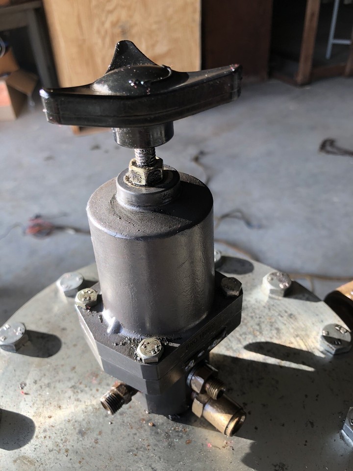 Atlas Copco Air Receiver Pressure Vessel With Valve 1604035282 XAS XAH ...