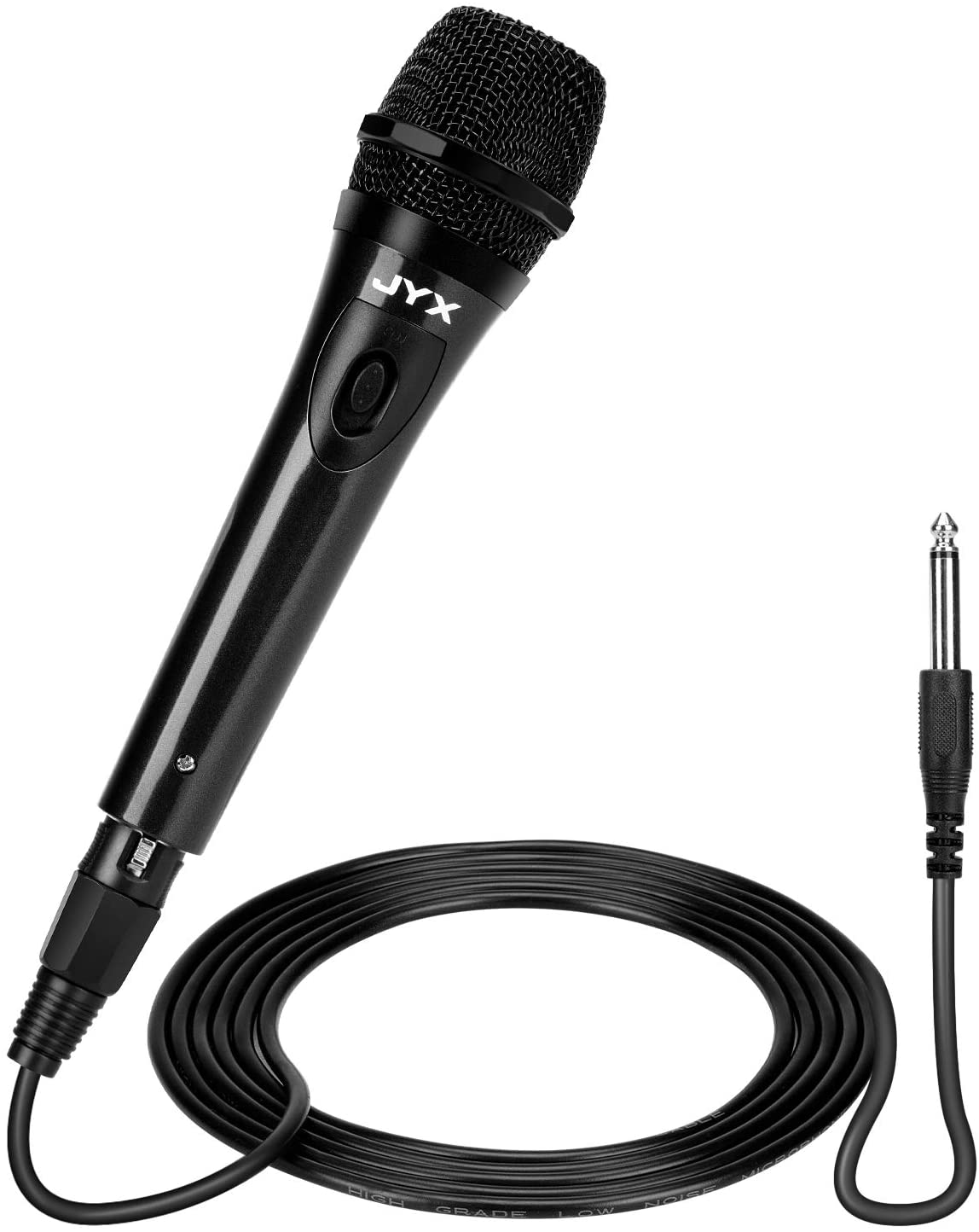 Wired Karaoke Microphone Dynamic Vocal Detachable Cord with 1/4''(6 ...