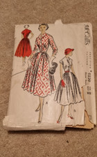 1950s McCalls Ladies Vintage Sewing Pattern Bolero Jacket 7970 for sale ...