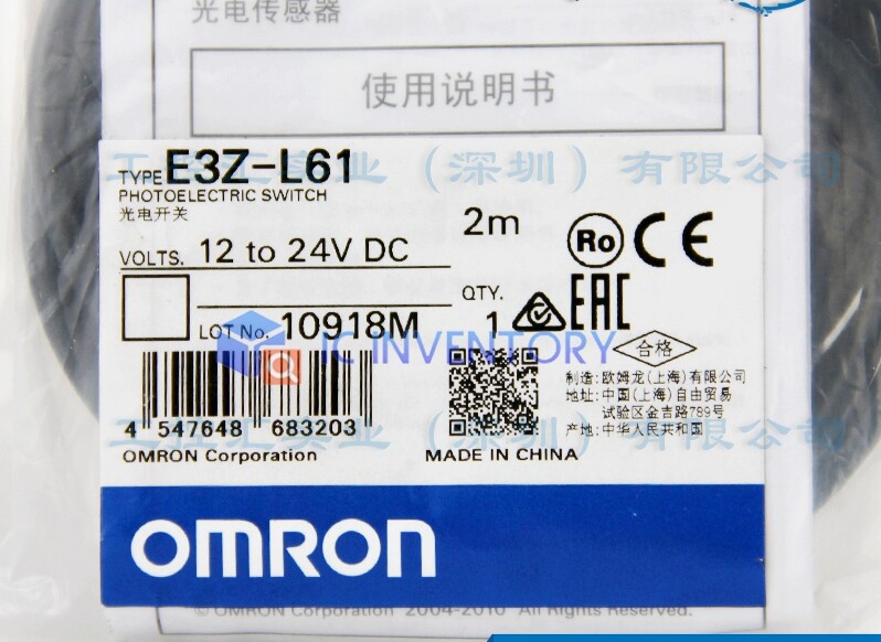 1Pcs NEW OMRON E3Z-L61 Photoelectric Sensors original new | eBay