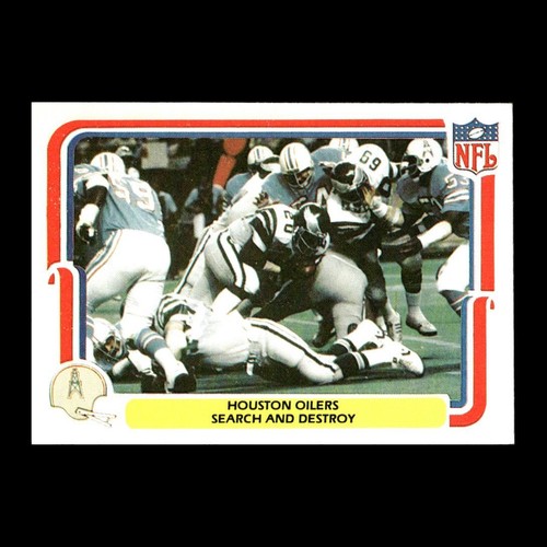 NFL TEAM 1980 Fleer Houston Oilers #22 R325G 62 | eBay