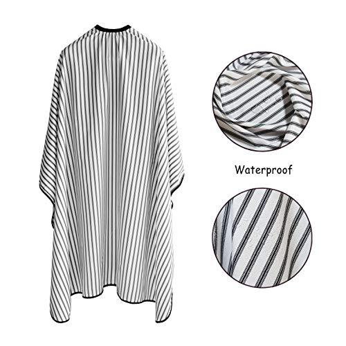 Barbers Cape Hairdressing Gown Striped | eBay
