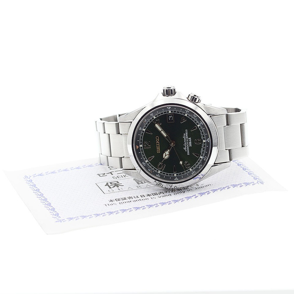 SEIKO Mechanical alpinist SARB017/6R15-00E1 Date Automatic Men's Watch ...