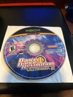 Dance Dance Revolution Ultramix 2 DDR 2 Microsoft Xbox Game Loose Disc ...