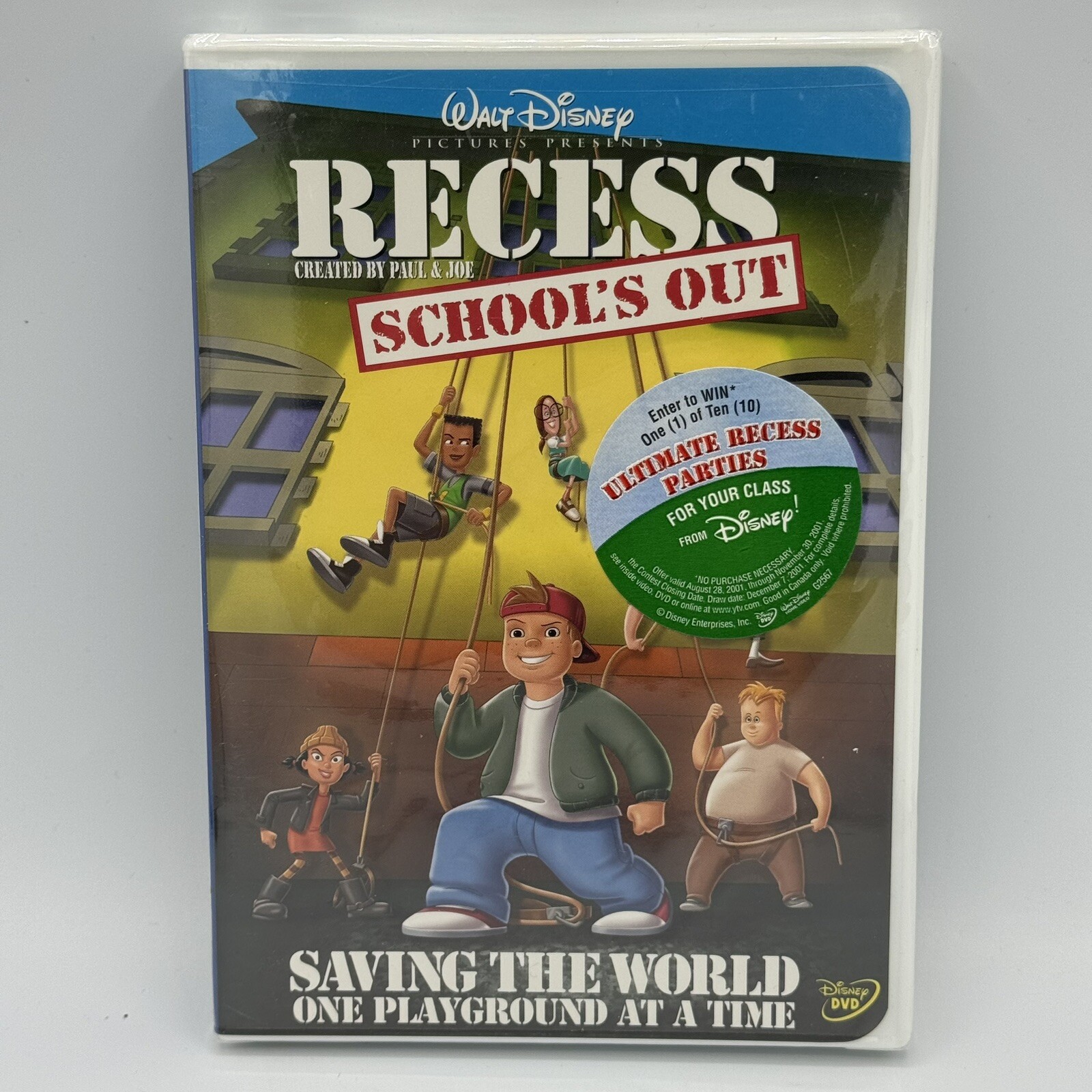 Disney Channel Animated T.V. Series Recess Theatrical Film School's Out ...