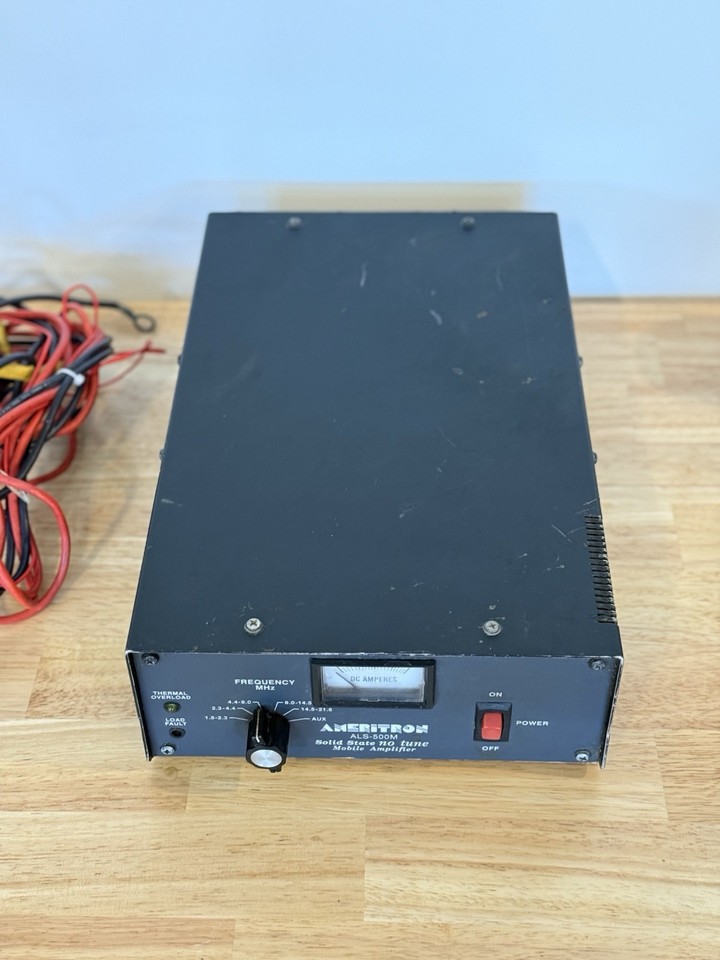 Ameritron ALS-500M Solid State No Tune Mobile Amplifier | eBay