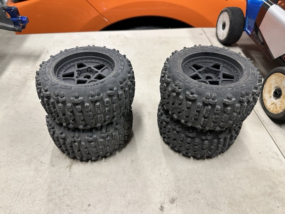 Traxxas Sledge 8S Blue And Black Custom Top-of-the-line Build | eBay