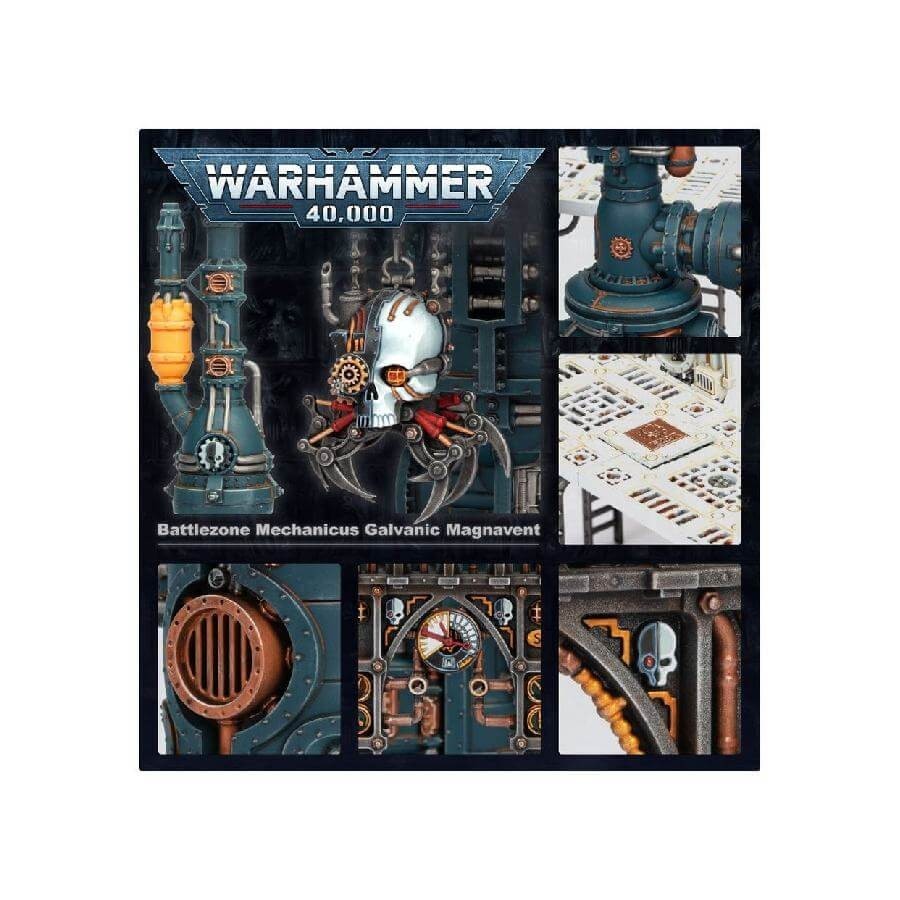 SECTOR MECHANICUS GALVANIC MAGNAVENT Scenery Terrain *New Sprue ...