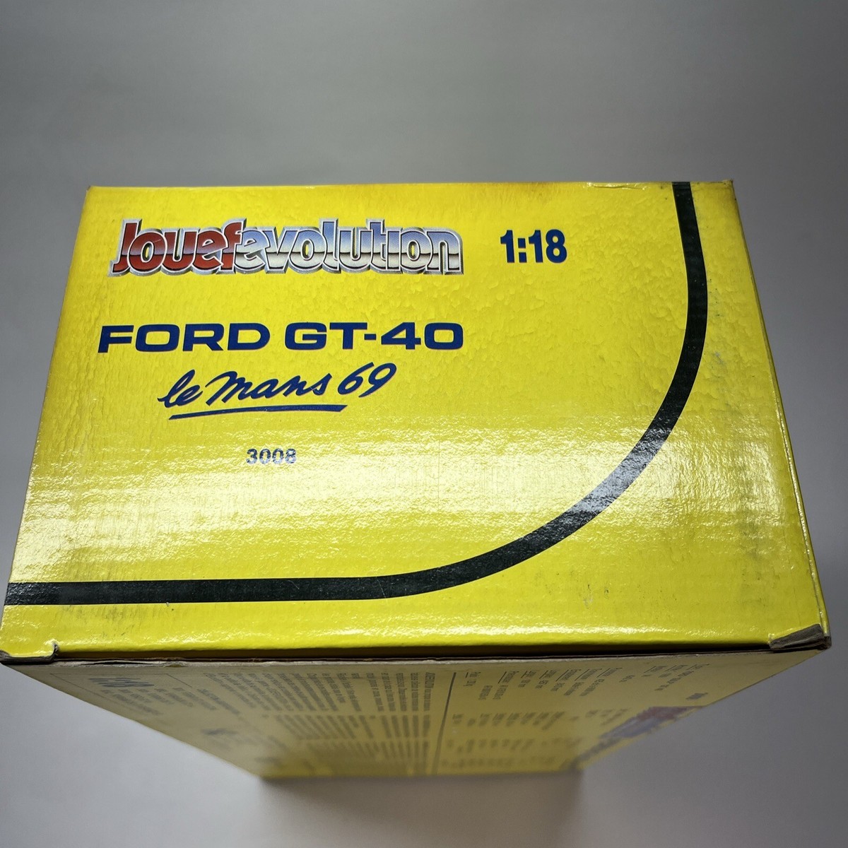 Jouef Evolution 1:18 Ford GT 40 Le Mans Winner 1969 #6 Blue Jouef Evolution 1:18 Ford GT 40 Le Mans Winner 1969 #6 Blue