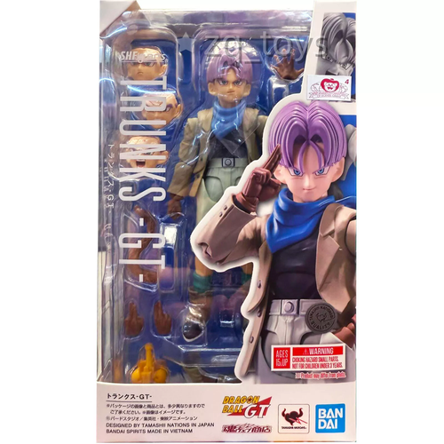 Bandai Authentic Dragon Ball GT S.H.Figuarts Trunks Action Figure SHF ...