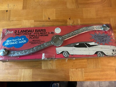 22”Landau Bars for Classic Cars Trucks Hearses, Vans Easy Install ...
