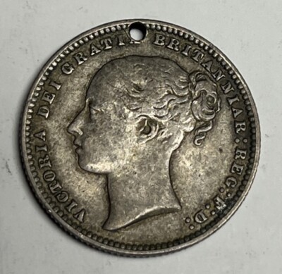 1877 GREAT BRITAIN One Shilling Silver, VF Details (#18) England UK | eBay