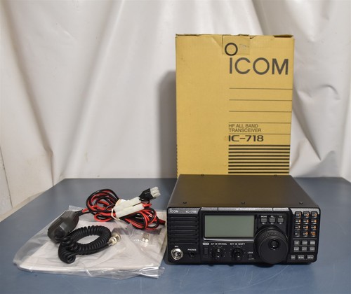 ICOM IC-718 HF TRANSCEIVER | eBay