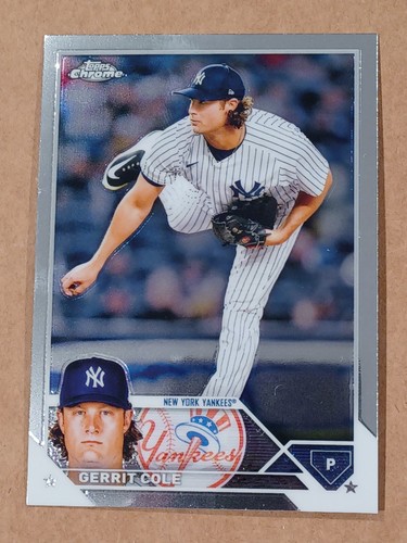 2023 Topps Chrome #213 Gerrit Cole Baseball Card | eBay