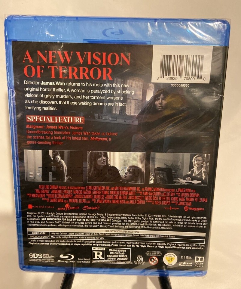 Malignant (Blu-ray ) Annabelle Wallis , Maddie Hasson , George Yo ...