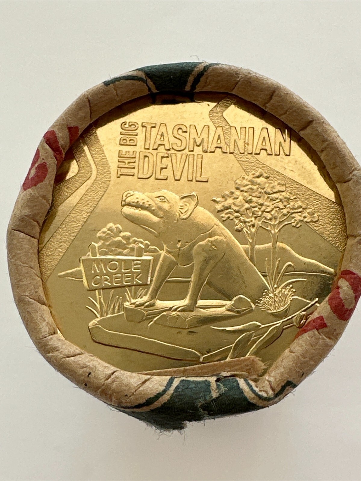 2023 Aussie Big Thing $1 DOLLAR COIN-BIG TASMANIAN DEVIL 🐶💰x 1 Roll {20 ...