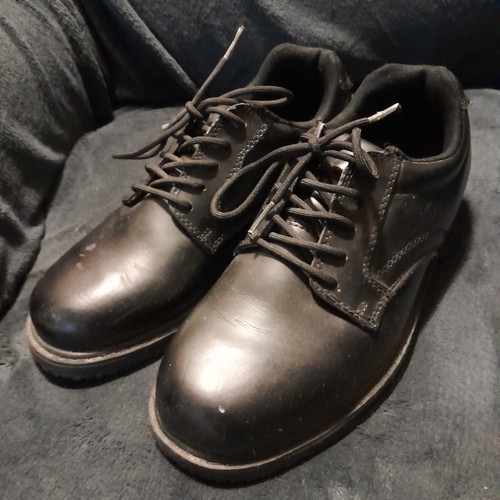 Tredsafe Mens Black Gary Slip Resistant Work Shoes--Size 7.5 | eBay