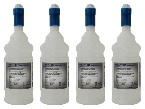 JAGUAR LAND ROVER OEM ADBLUE DIESEL EXHAUST FLUID 4 X 1.89LTR BOTTLES ...