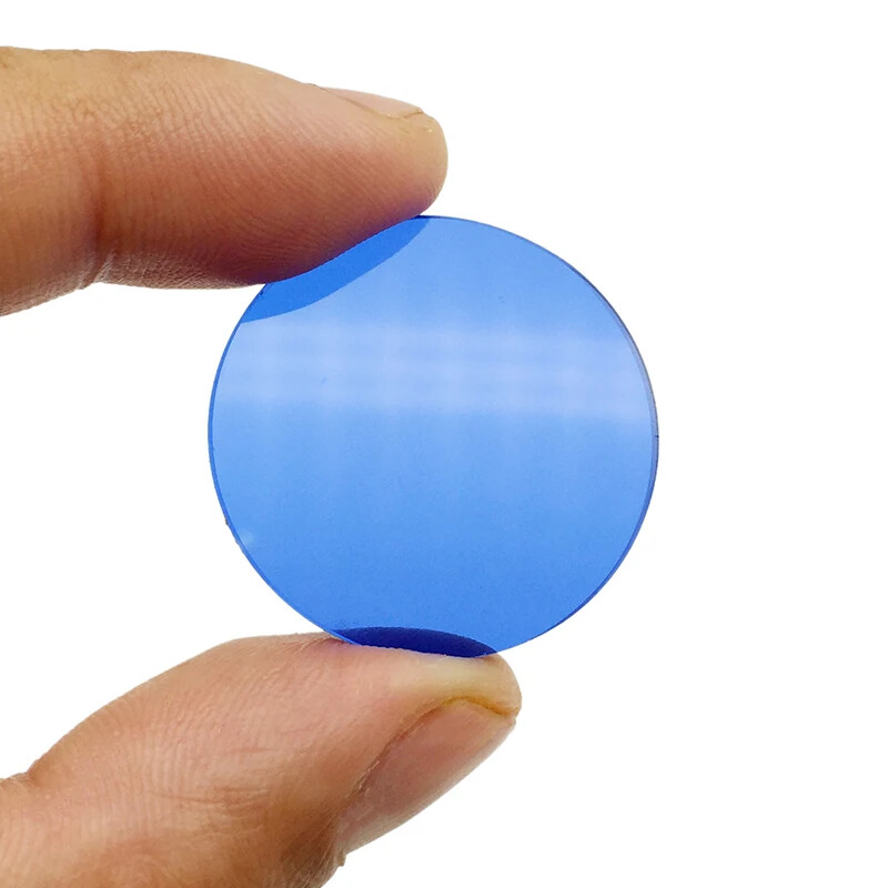 45/42/35/32mm Professional Microscope Blue Color Filter f Biological ...
