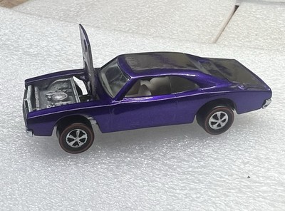 Hot Wheels Redlines *RESTORED* Custom Dodge Charger Spectraflame Purple ...