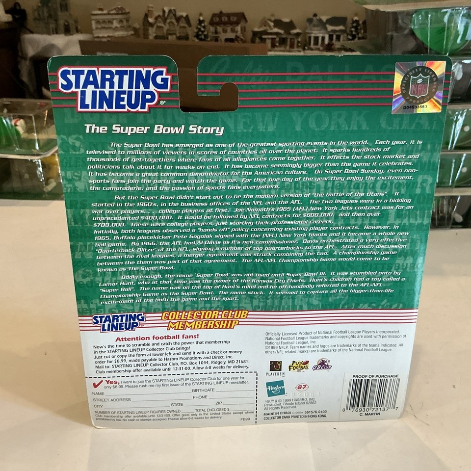 Starting Lineup 1999-2000 NFL Curtis Martin New York Jets | eBay