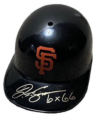 San Francisco Giants’ J.T. Snow Signed Full Size Replica Batting Helmet ...