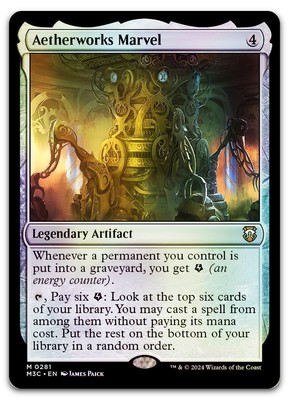 Aetherworks Marvel (Ripple Foil) #281 (NM) Modern Horizons 3 M3C Magic ...