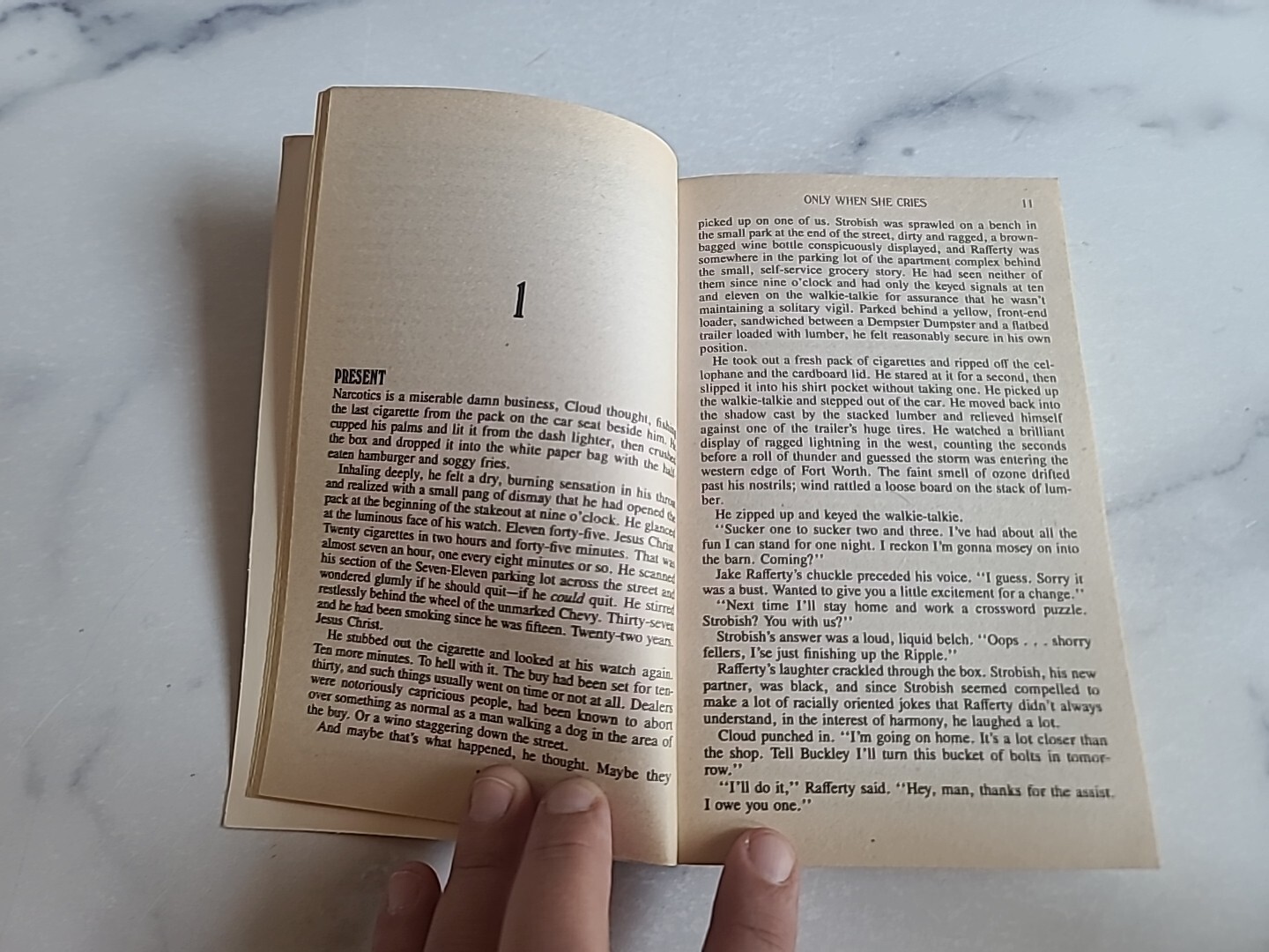 Only When She Cried By Edward Mathis Paperback | eBay