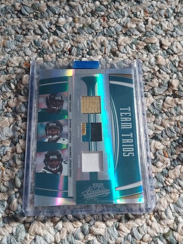 2007 Playoff Absolute Memorabilia - Team Trios Fred Taylor, Maurice ...