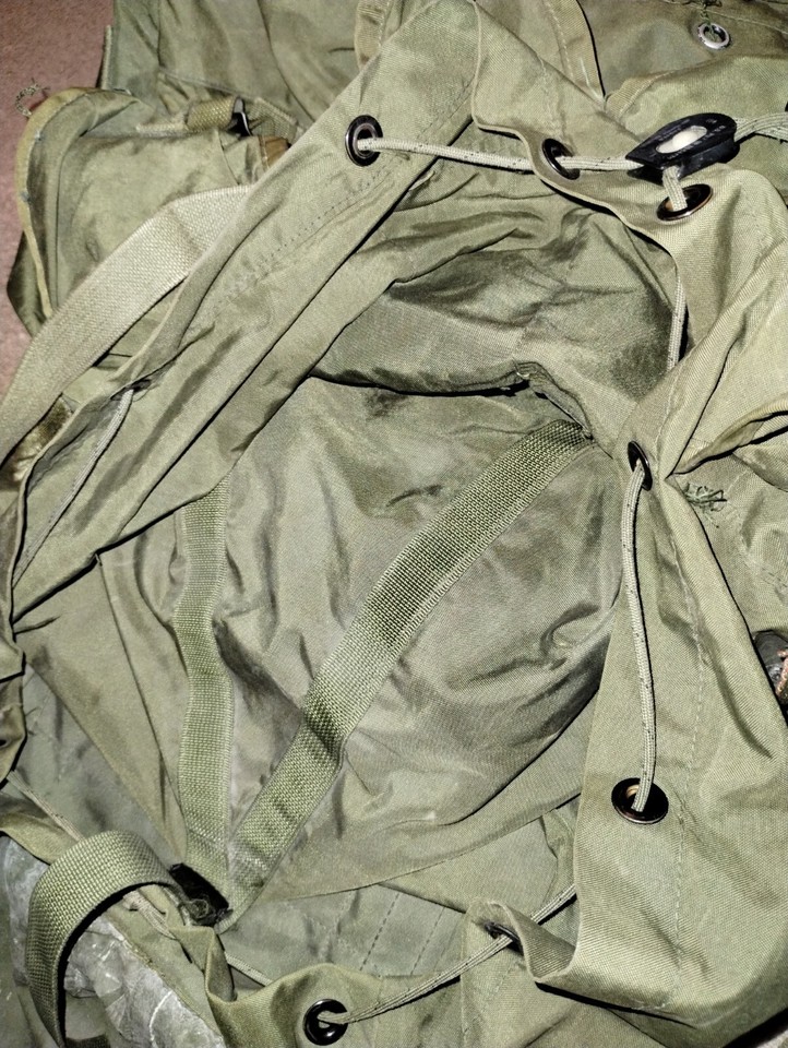 US Army Military Green Alice LC-1 Large Combat Field Pack RucksackNylon ...