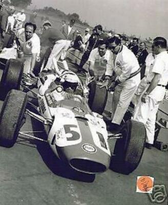 BOBBY MARSHMAN LOTUS FORD BY COLIN CHAPMAN ORIGINAL 1964 INDY 500 8 X ...