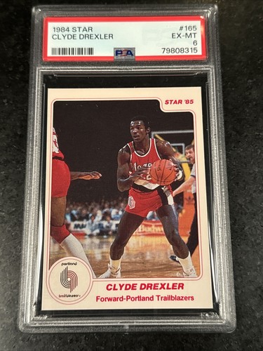 1984-85 Star - Clyde Drexler #165 for sale online | eBay
