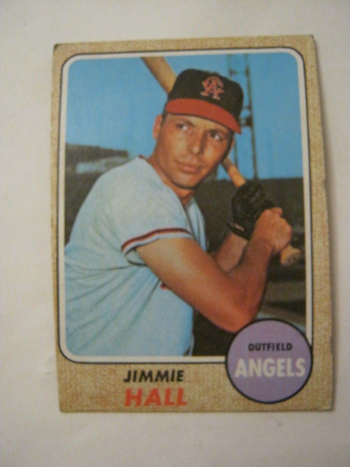 1968 Topps #121 Jimmie Hall Baseball Card (CS-23) | eBay