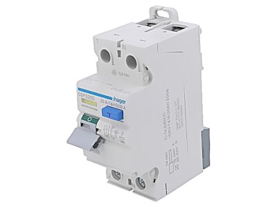 CDF525D RCD Switch lRated: 25A IDiff: 30mA Surge Current: 250A Pole: 1 ...