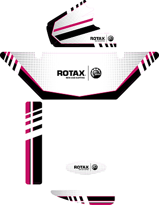 HAASE EUOROPEAN STYLE ROTAX RADIATOR STICKER KIT - KARTING | eBay