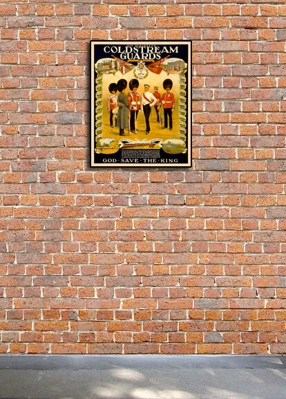 His Majesty's British Coldstream Guards 1914 World War 1 Poster - 24x30 ...