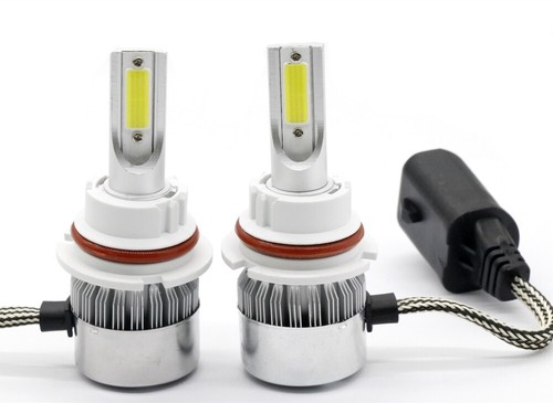 9004 HB1 LED Headlight Kit 55W 8000LM Conversion Light Bulbs 6000K ...
